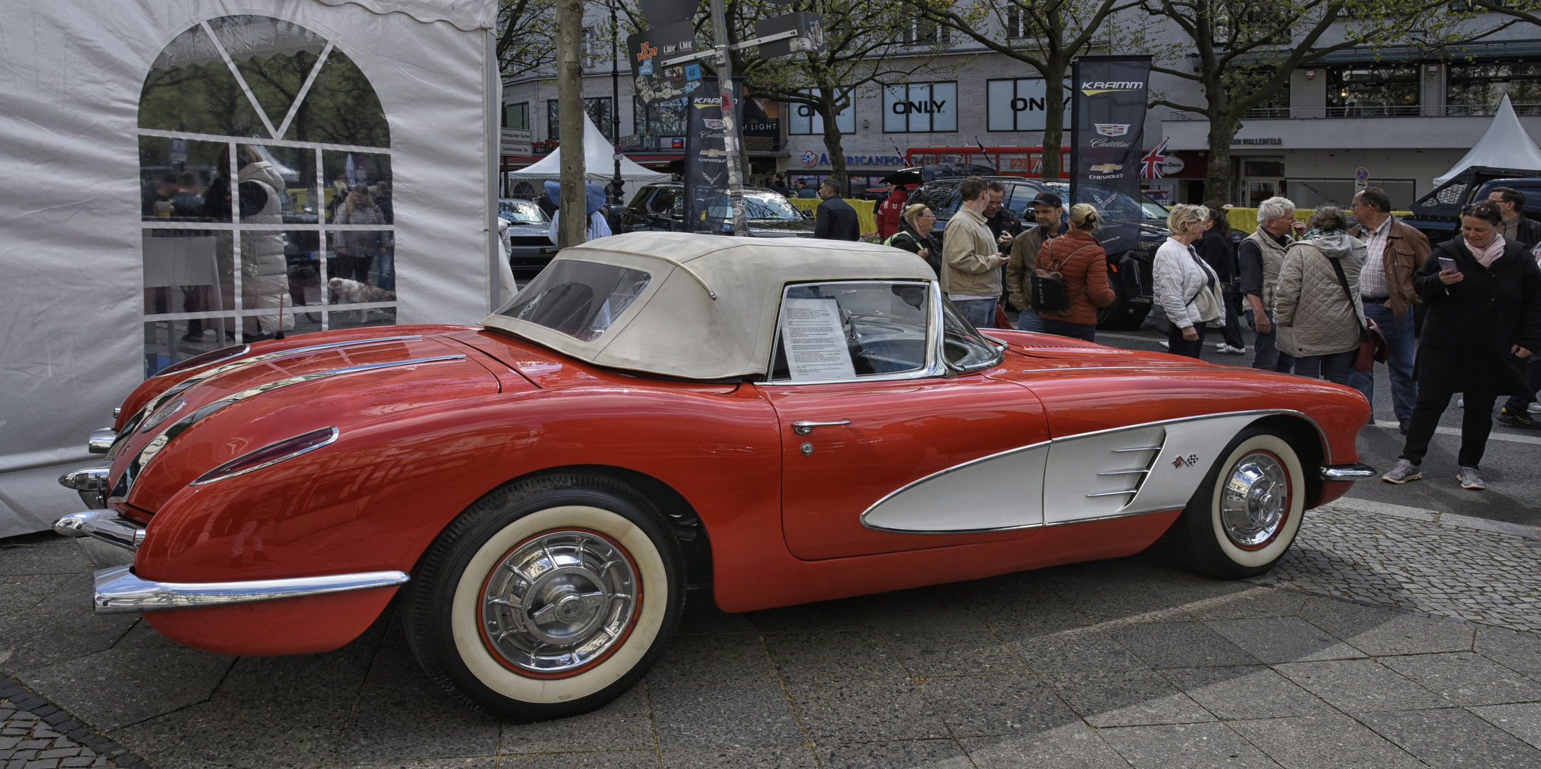 Corvette Baujahr 1960 - V8 4700 ccm, 230 PS Foto & Bild | rot ...