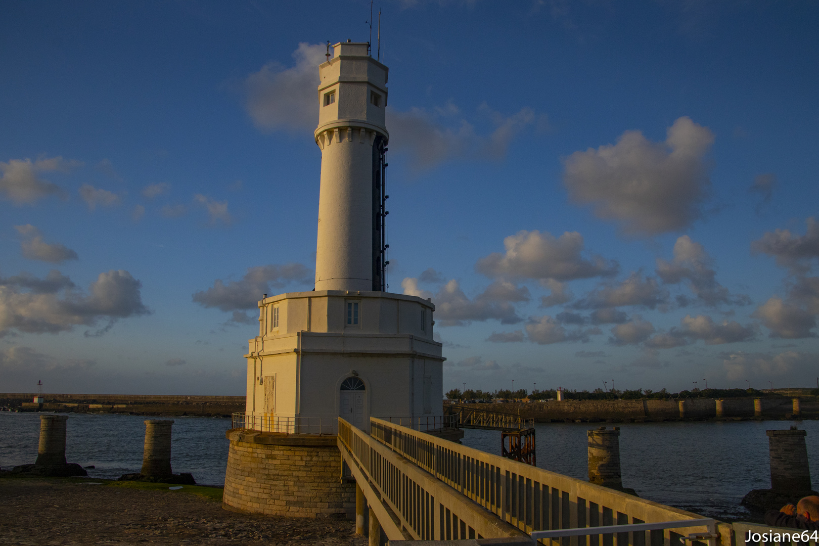 COUCHER DE SOLEIL AU PHARE D'ANGLET LA BARRE photo et image | nature ...