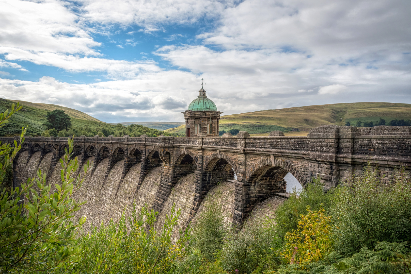 Craig Goch Dam, Elan Valley Foto & Bild | europe, united kingdom ...
