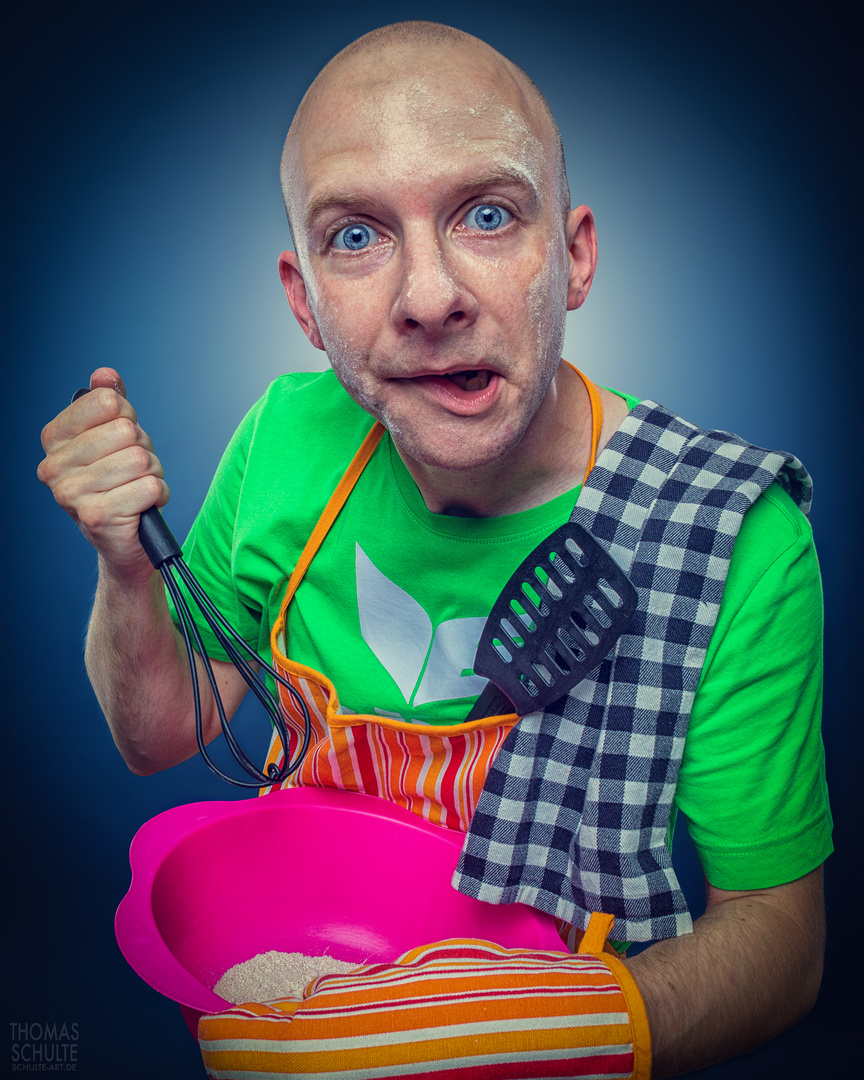 Crazy Cook Foto & Bild | studio, indoor, portrait Bilder auf fotocommunity
