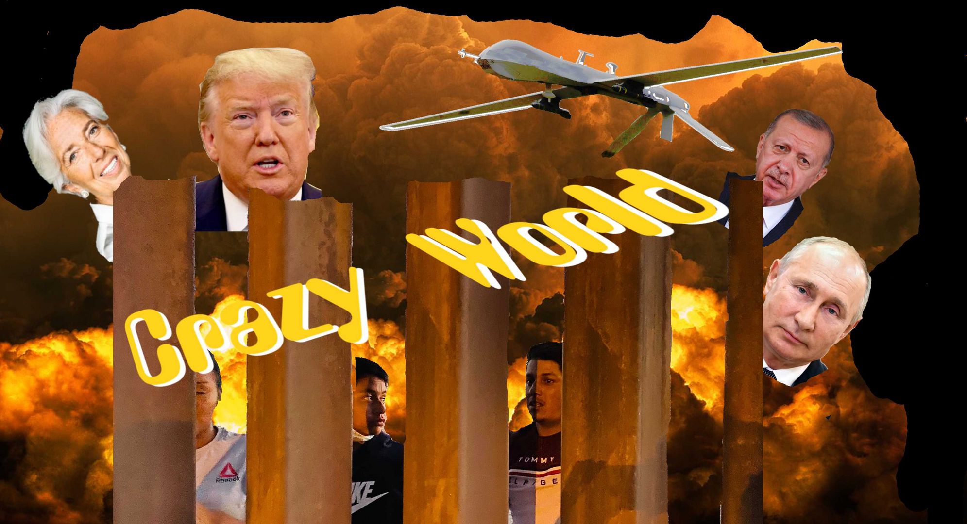 Crazy World No.1 Foto & Bild | fotomontage, digiart, politik Bilder auf ...