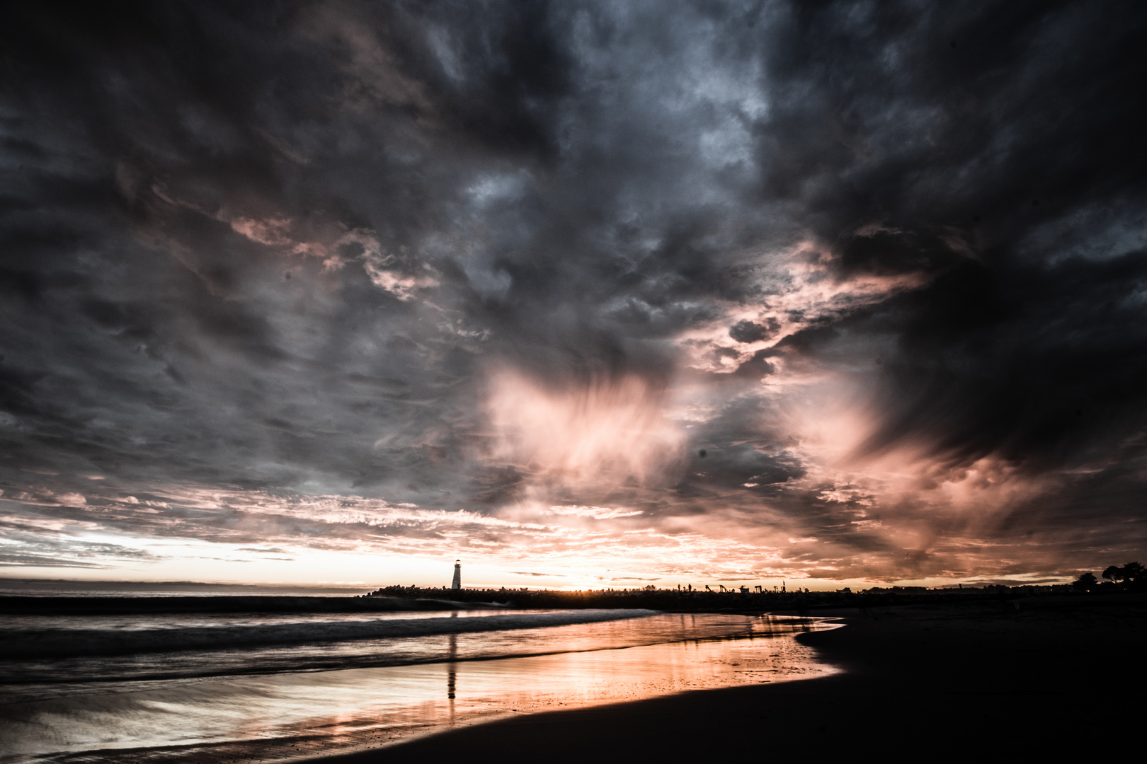 Creepy Sunset Sky Foto & Bild | landschaft, meer & strand, natur Bilder ...