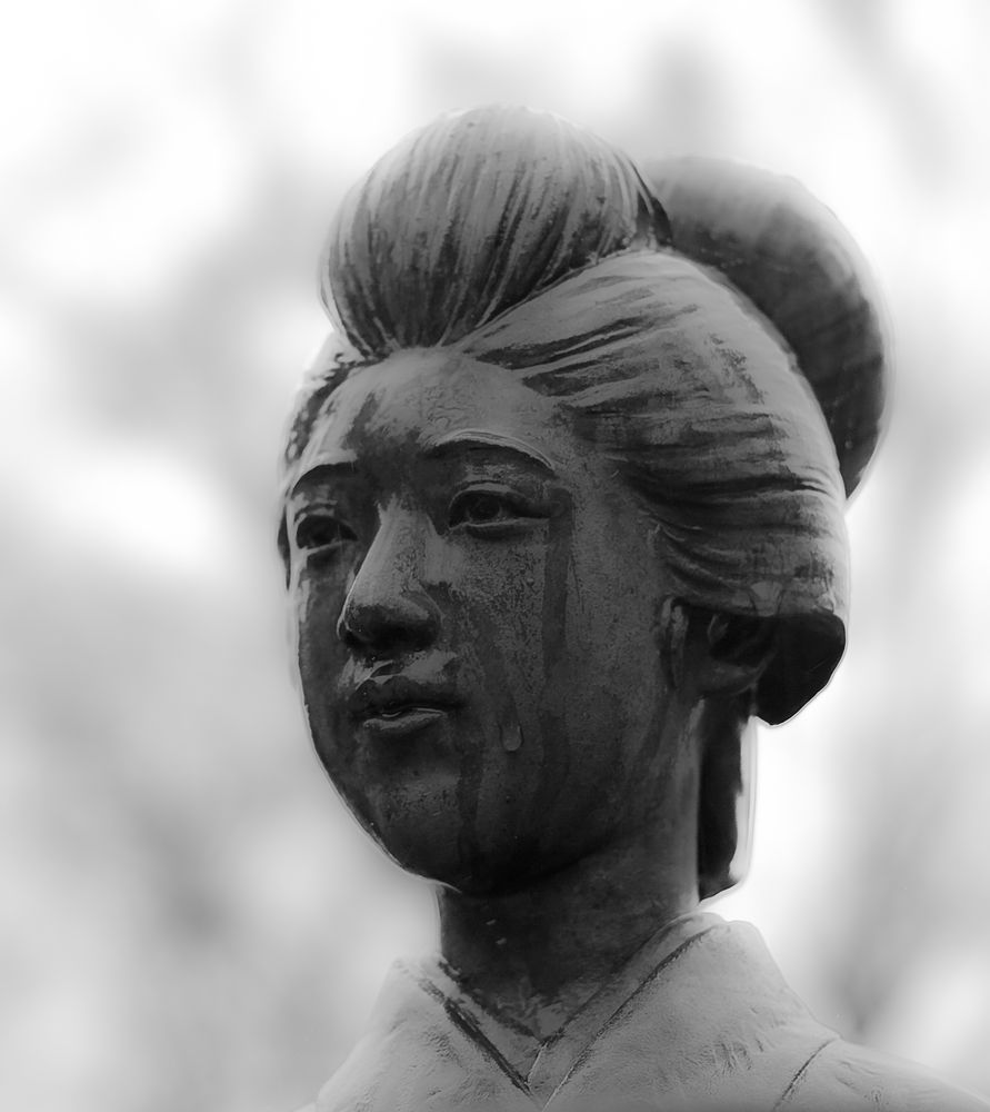 Crying Geisha Foto & Bild | monochrom, bearbeitungs - techniken ...