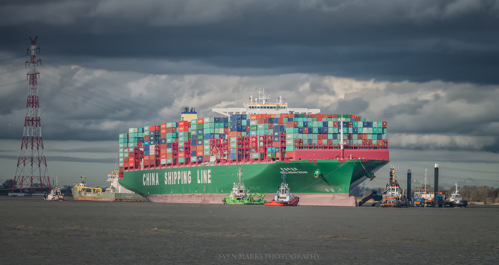 CSCL INDIAN OCEAN Foto & Bild | schiffe und seewege, motorschiffe ...