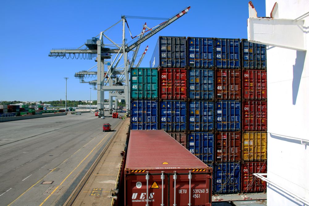 CTT - Container Terminal Tollerort Foto & Bild | world, hamburg, hafen ...