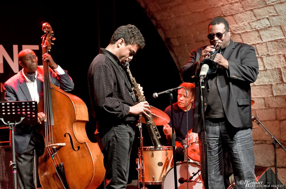 Curtis Lundy, Emilio Modeste, Eric Allen, Wallace Roney Foto & Bild ...