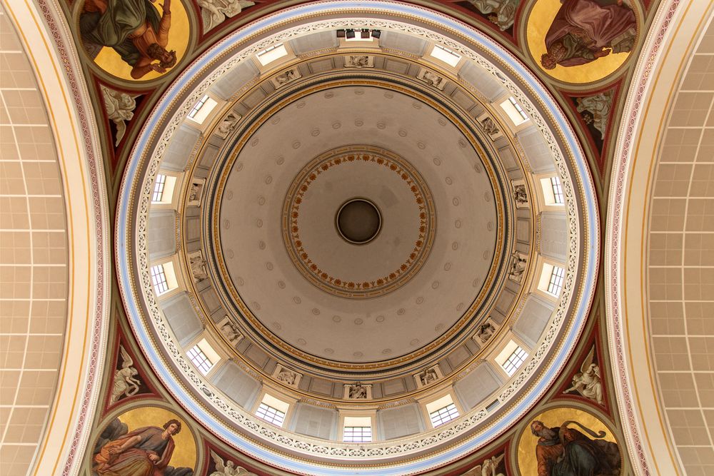 Dachkuppel Foto & Bild | architektur, sakralbauten, innenansichten kirchen Bilder auf fotocommunity