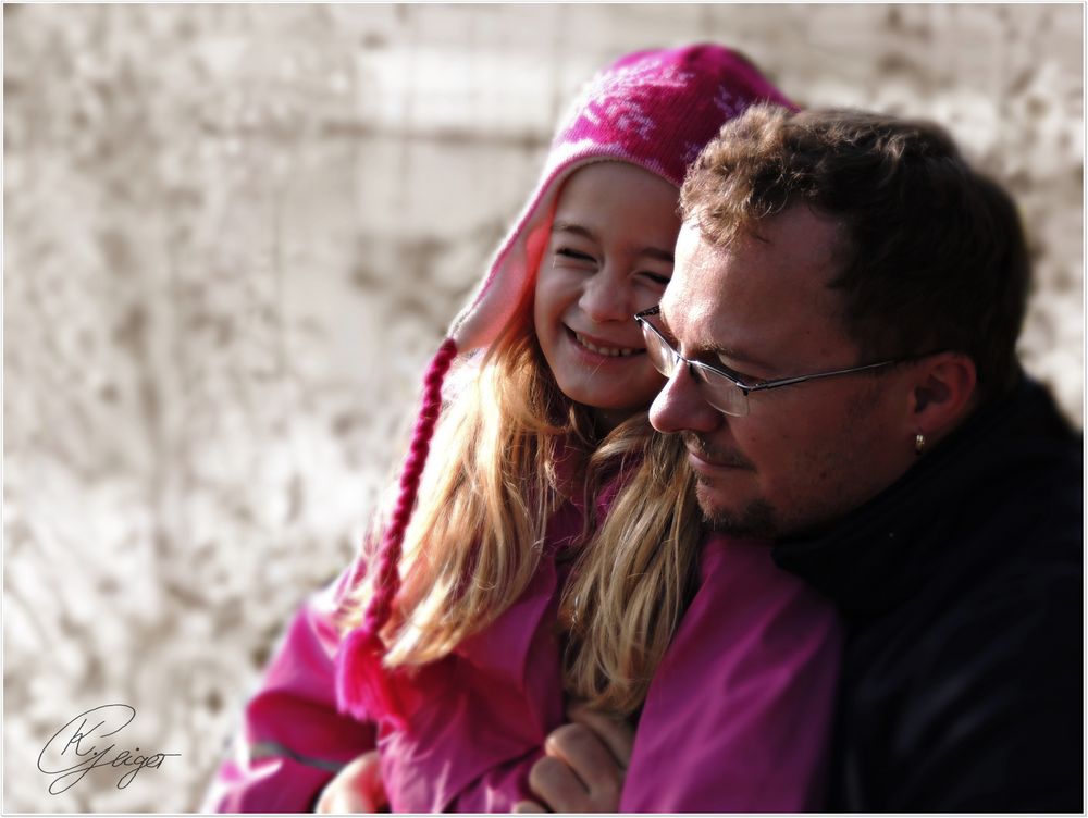 Daddy's little girl Foto & Bild | erwachsene menschen, kinder und ...