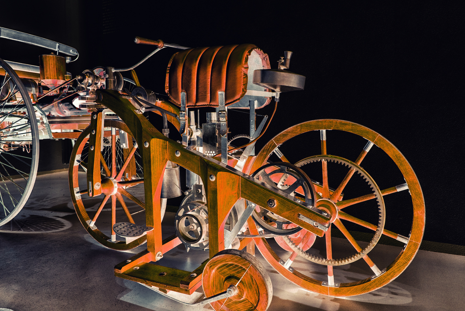 Daimler Reitwagen Foto & Bild | deutschland, europe, sachsen Bilder auf ...