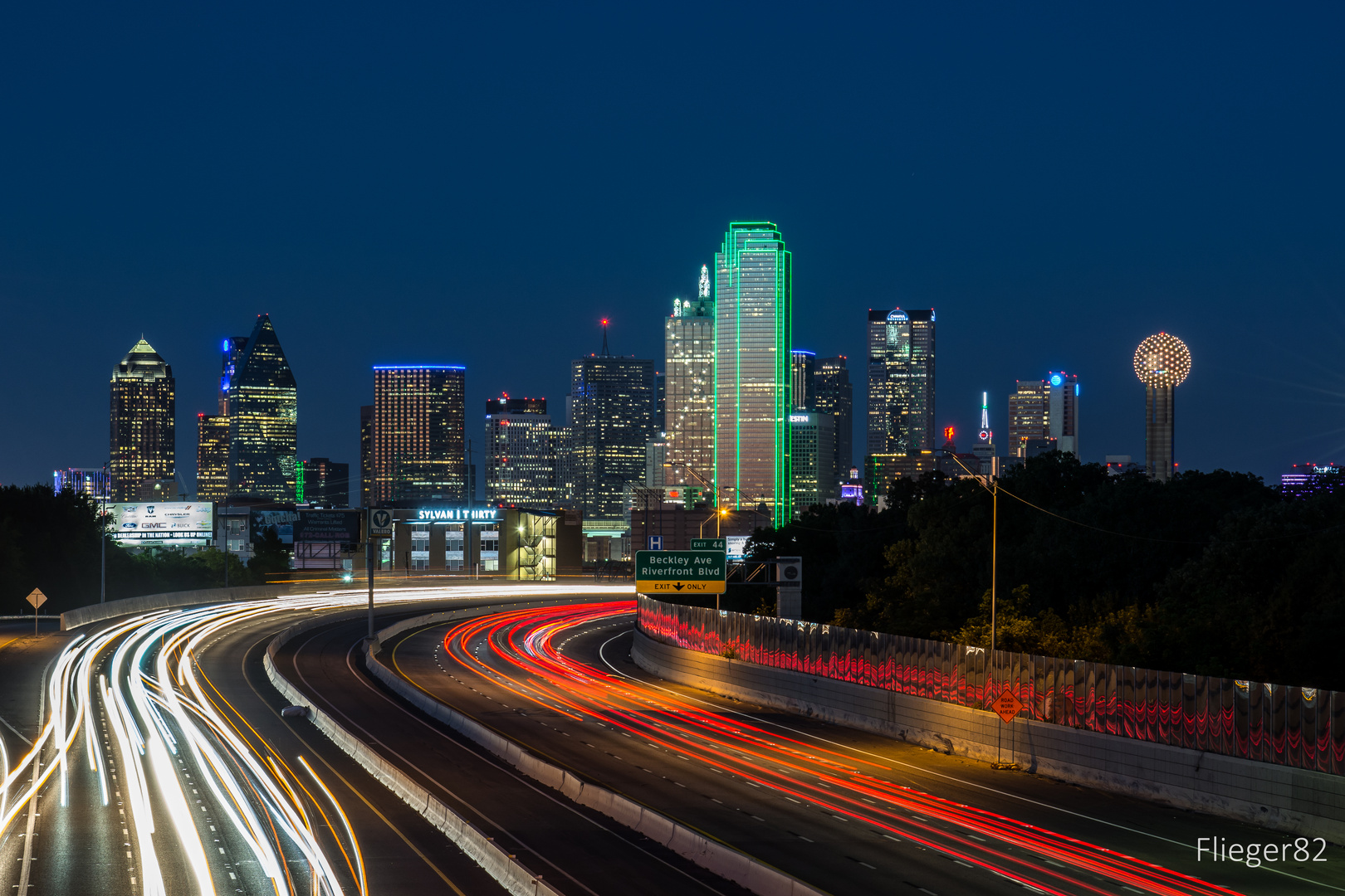Dallas Night Foto & Bild | north america, united states, texas Bilder ...