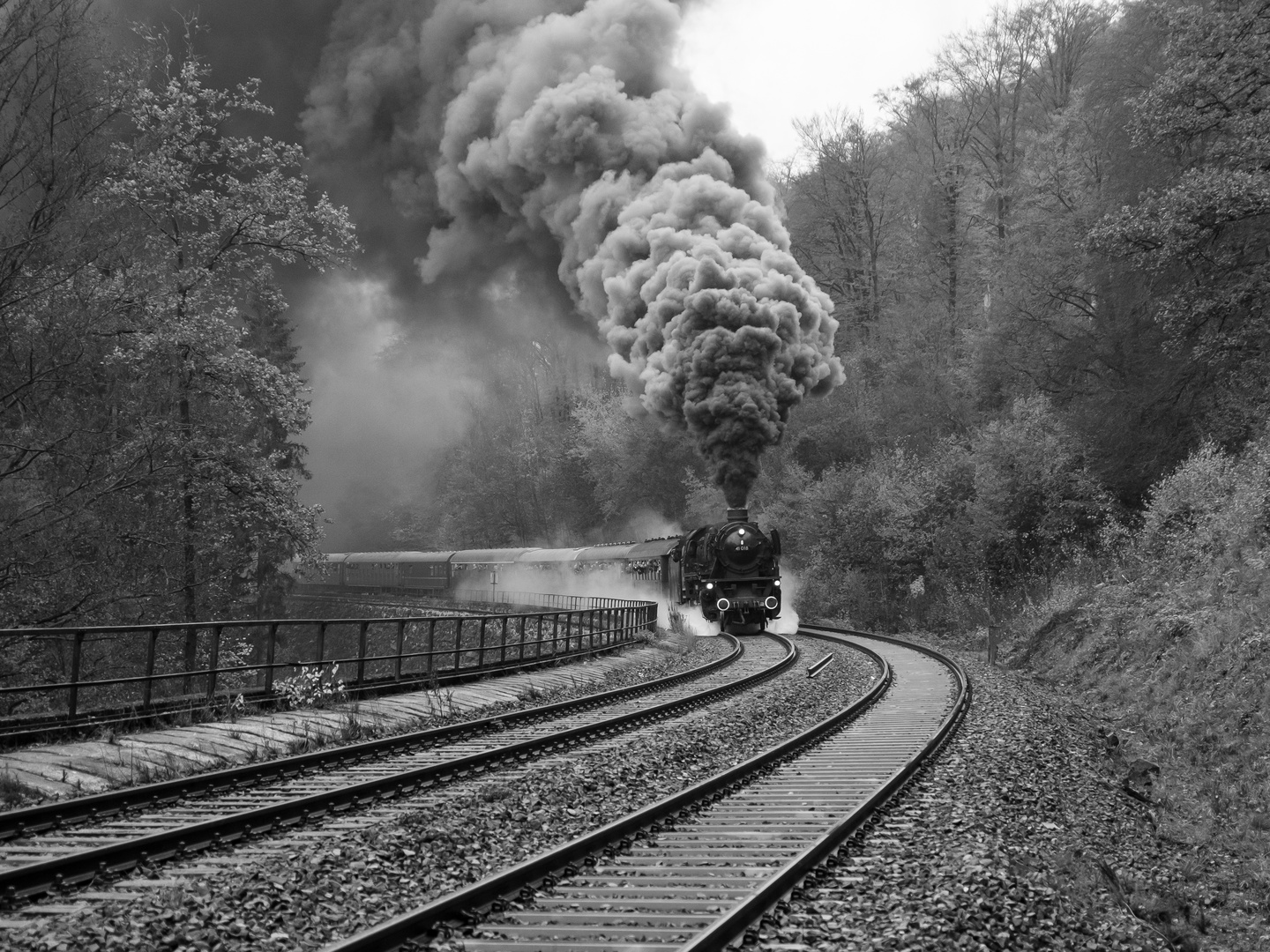 "Dampf auf der Schiefen Ebene" Foto & Bild | eisenbahn, motive, verkehr ...