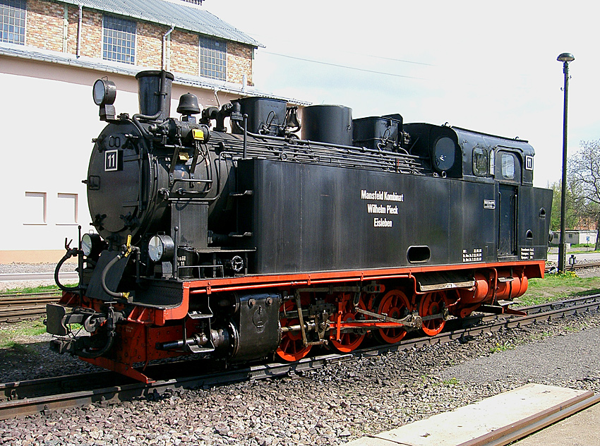 Dampflok 11 der Mansfelder Bergwerksbahnen Foto & Bild | historische eisenbahnen, eisenbahn ...