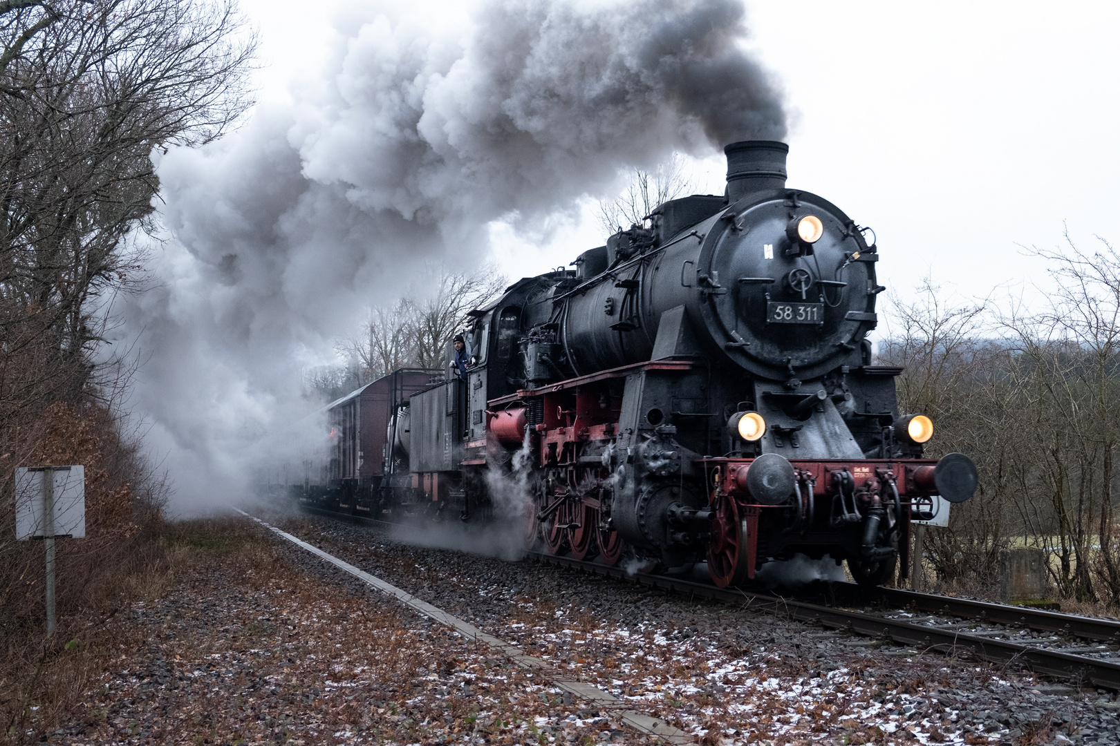 Dampflok 58 311 Foto & Bild | historische eisenbahnen, eisenbahn ...