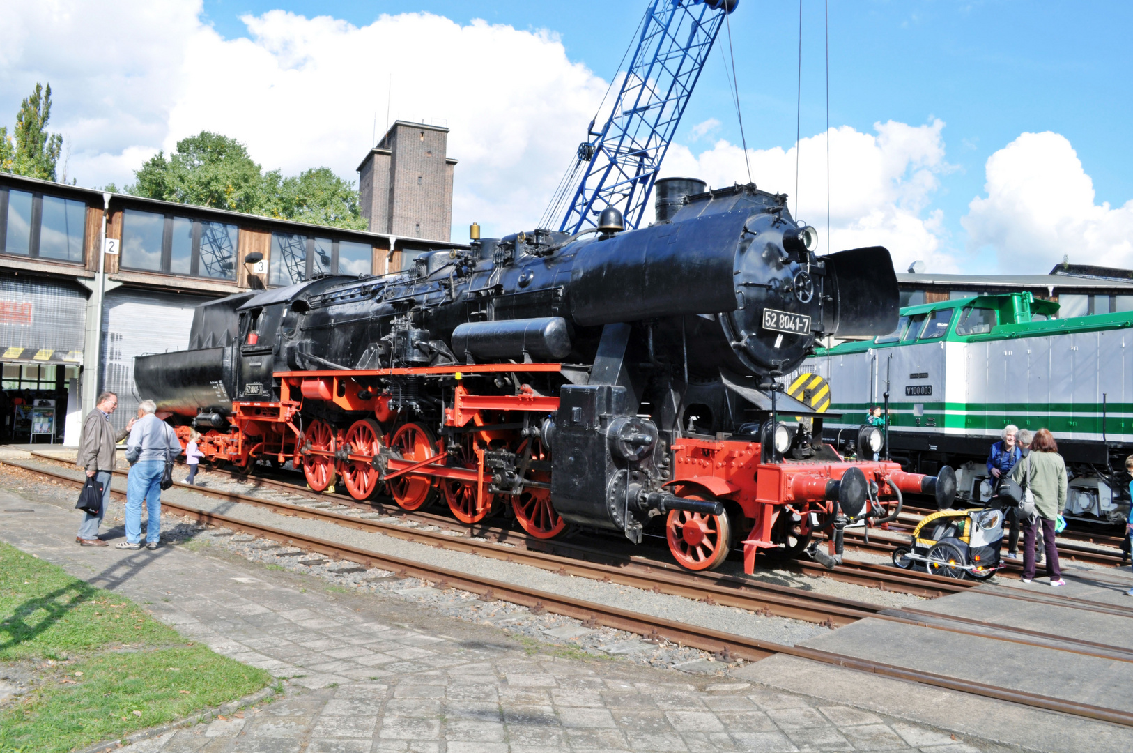 Dampflok der Baureihe 52 Foto & Bild | dampf-, diesel- und e-loks ...