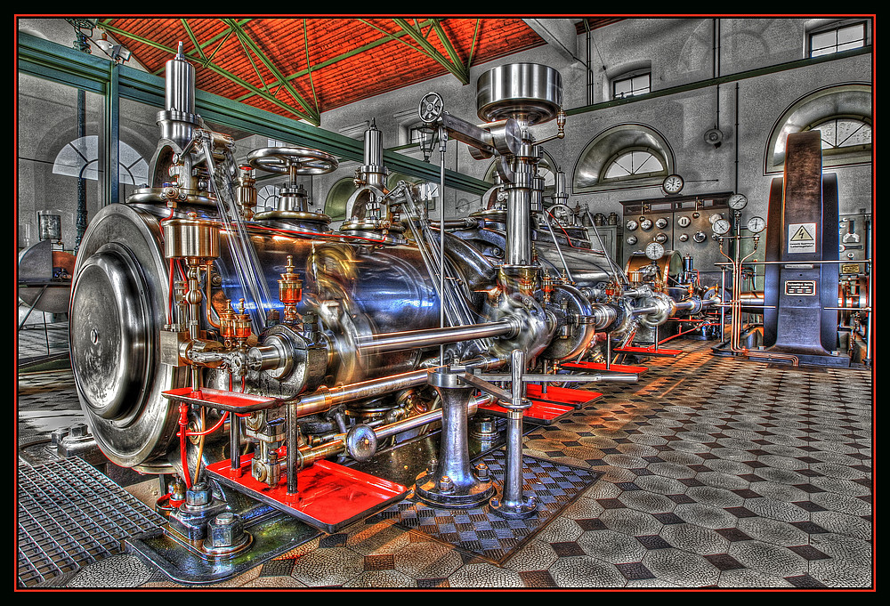 Dampfmaschine 1904 Foto & Bild | industrie und technik, energietechnik ...