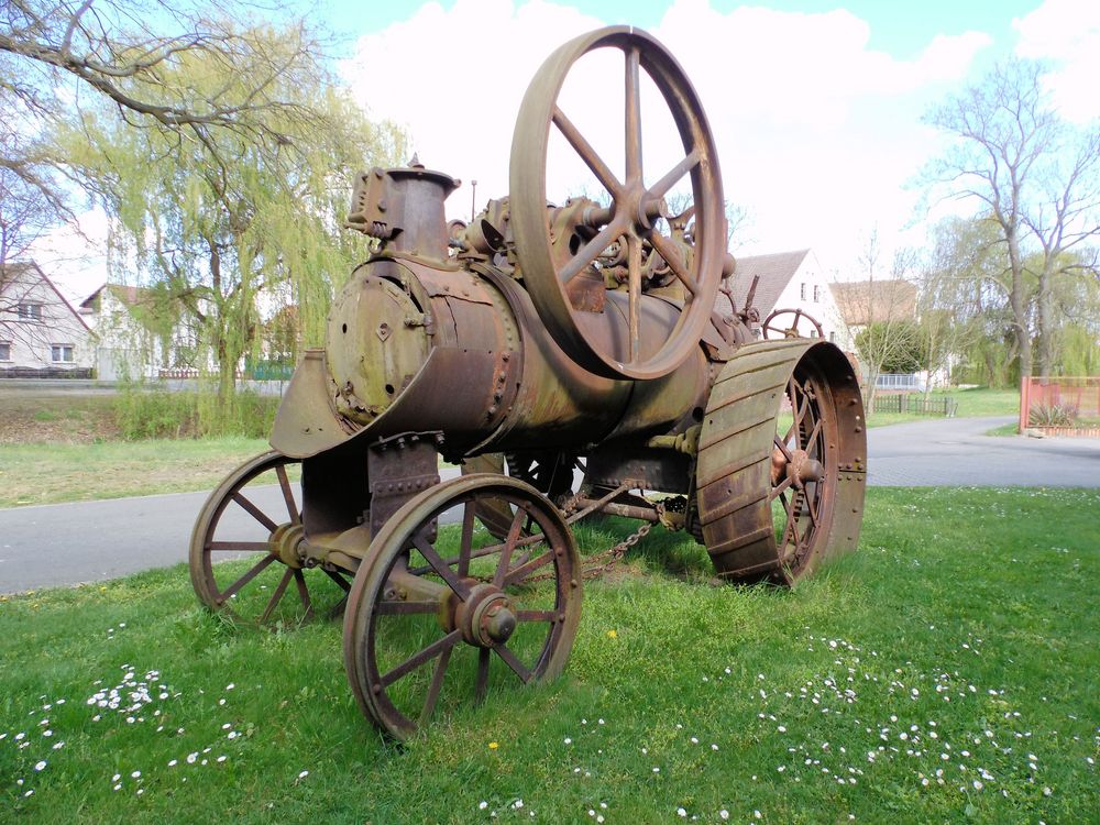 Dampfmaschine Foto & Bild | industrie und technik, landwirtschaftliche ...