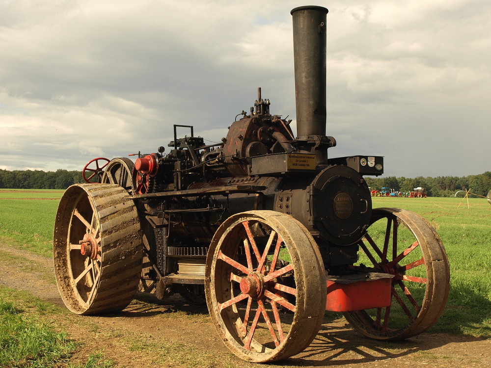 Dampfmaschine für Wendepflug Foto & Bild | industrie und technik ...