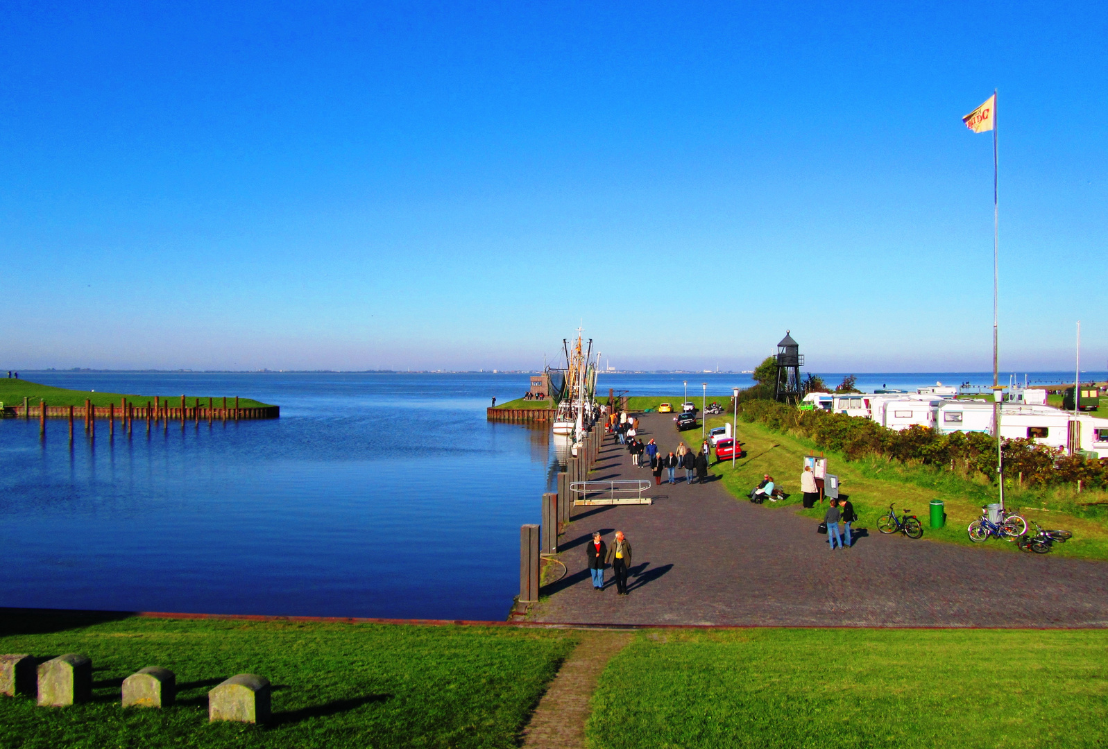 Dangast, Hafen und Jadebusen Foto & Bild | deutschland, europe ...