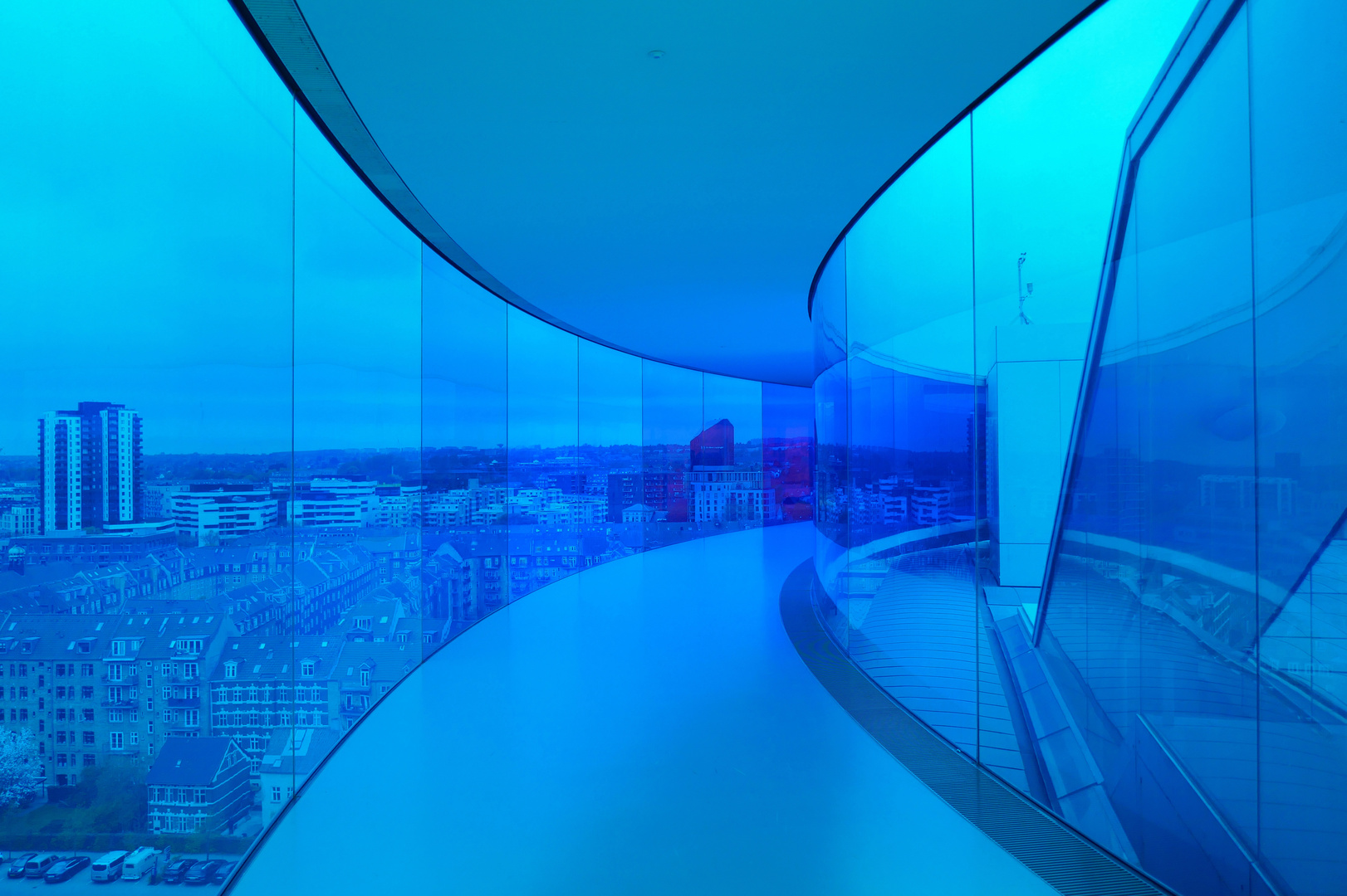 Danish Blue Foto & Bild | blau, architektur, museum Bilder auf ...