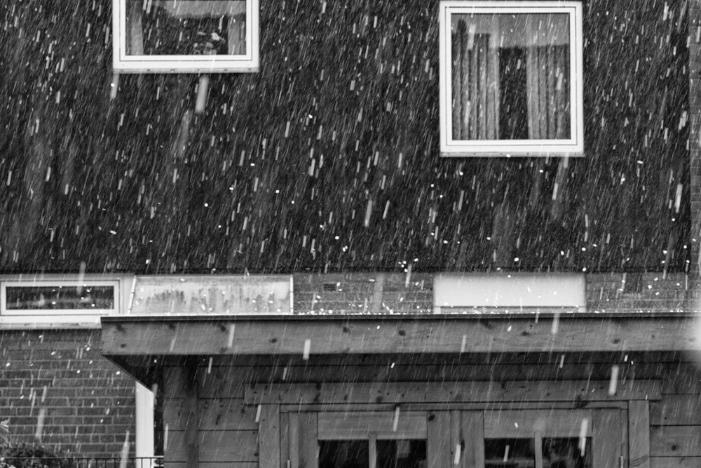 Dann hagelte es plötzlich! Foto & Bild | regen, natur, unwetter Bilder ...