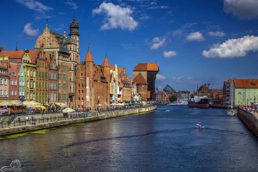 Danzig Altstadt Foto & Bild | architektur, city, wasser Bilder auf ...