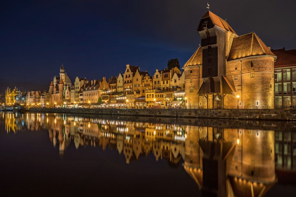 Danzig bei Nacht Foto & Bild | world, architektur, danzig Bilder auf fotocommunity