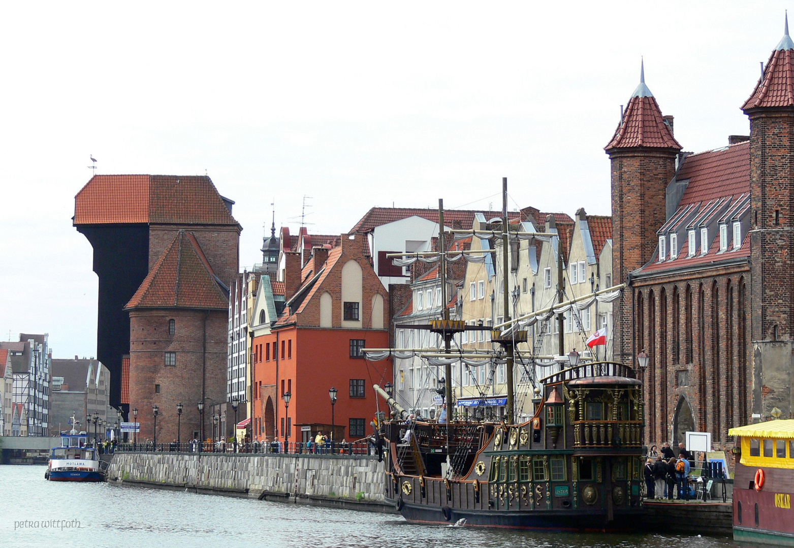 Danzig - Krantor und Lange Brücke Foto & Bild | europe, poland, poland ...