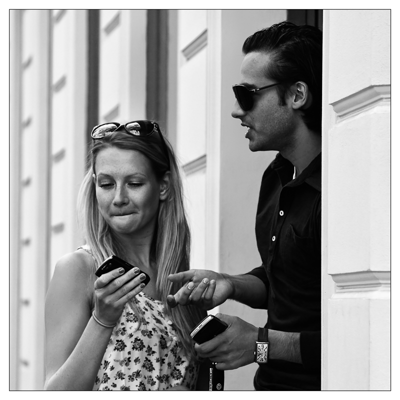 _Darin sind wir gut..._ Foto & Bild | streetfotografie mit menschen, street: spontane portraits ...