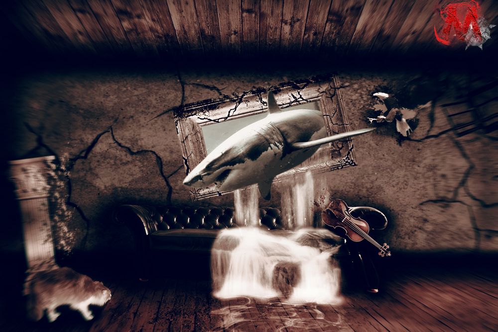 dark room Foto & Bild | fotomontage, surreal, digiart Bilder auf fotocommunity