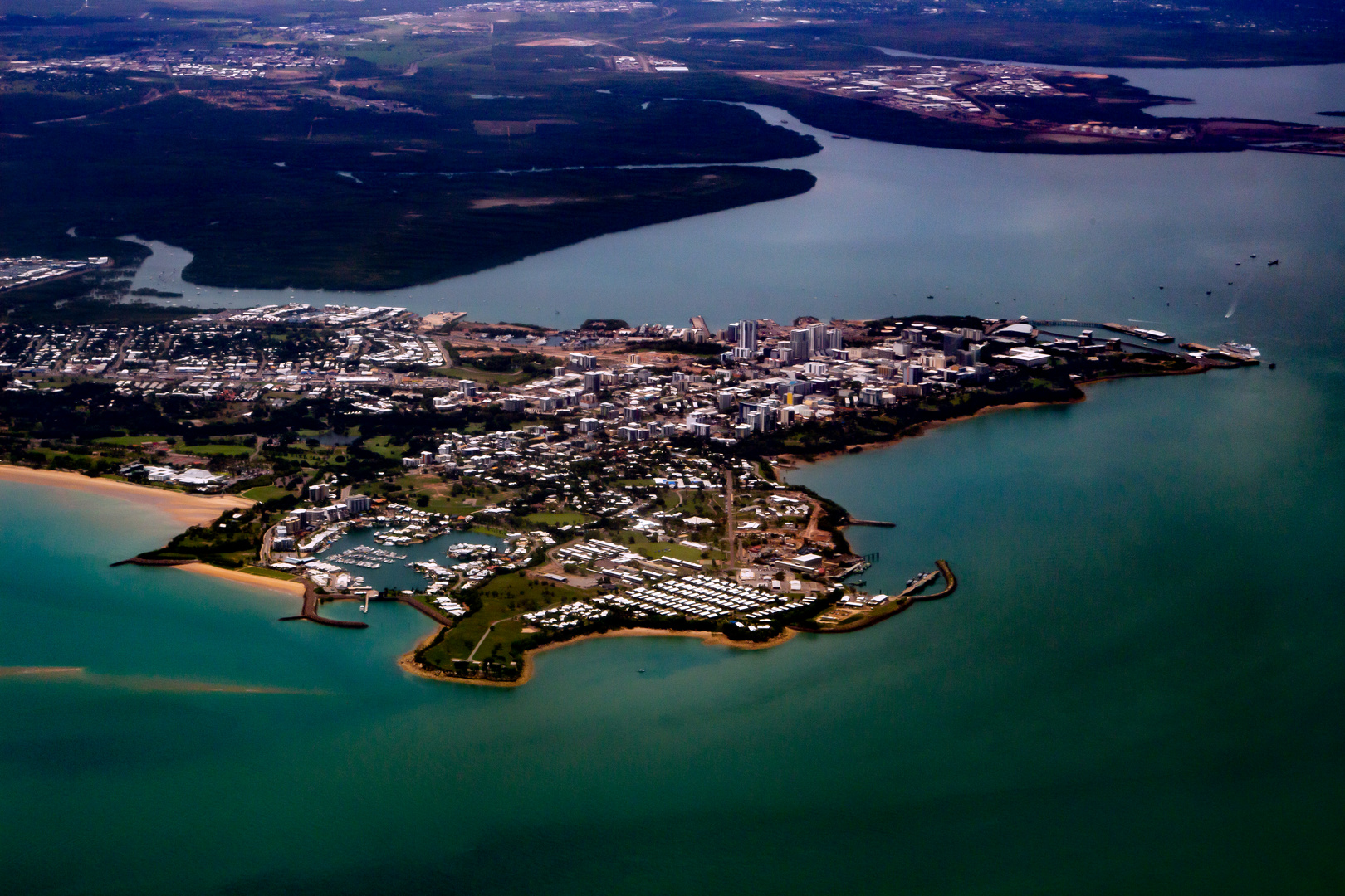 Darwin from Above Foto & Bild | fotos, australia, nature Bilder auf ...