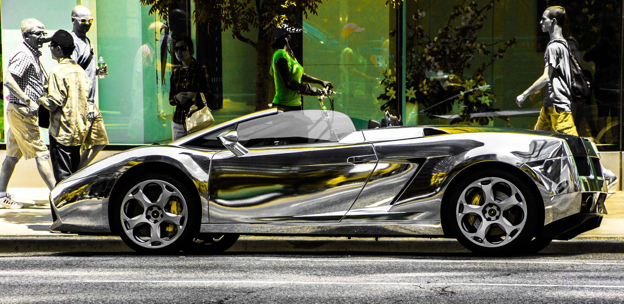 DAS 100.000 DOLLAR-AUTO VON NY Foto & Bild | new york, verkehr, motive ...