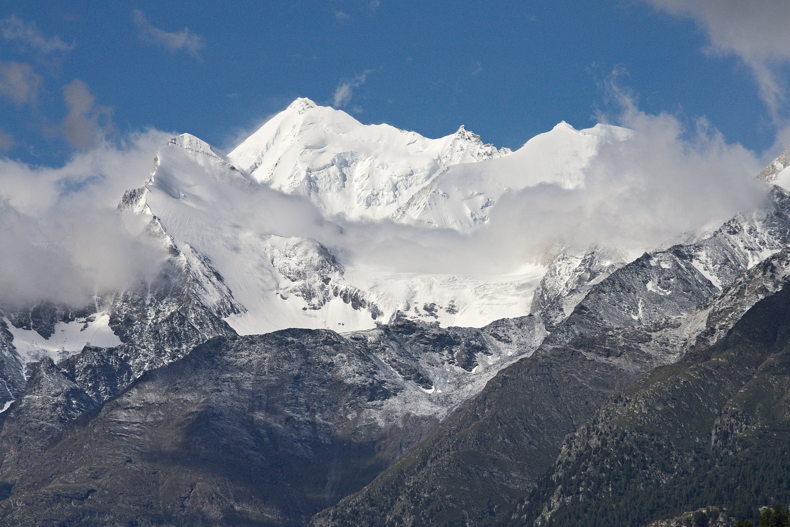 Das 4506m hohe Weisshorn (II) Foto & Bild | natur, schweiz, landschaft ...
