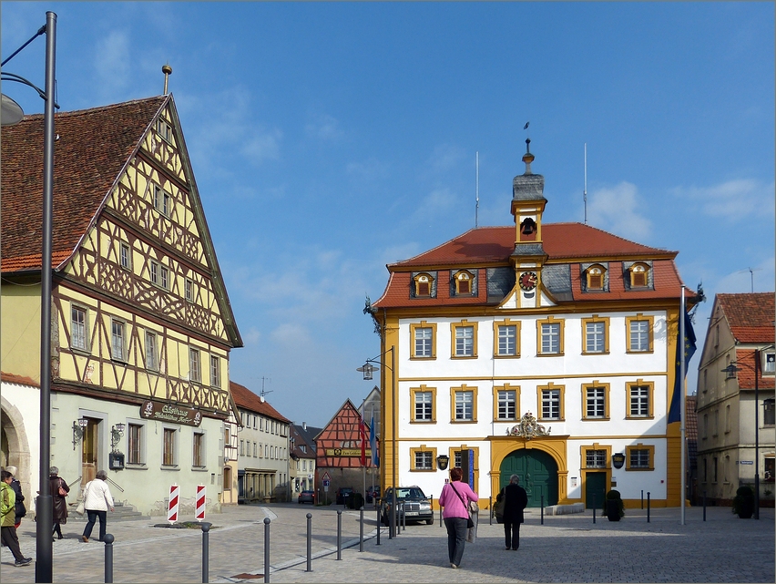 Das barocke Rathaus Foto & Bild | architektur, baden-württemberg ...