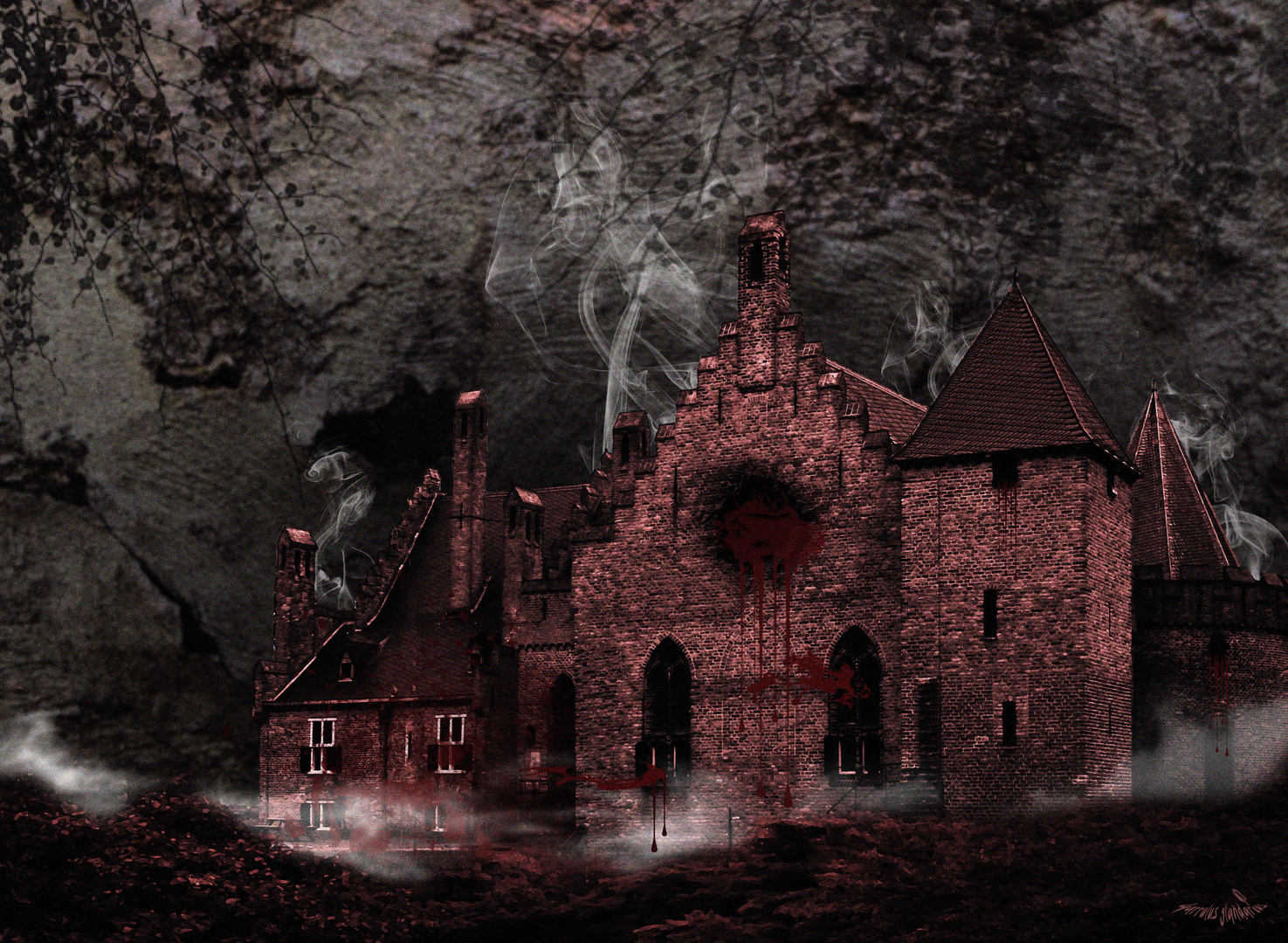 Das Blutbad von Lullensteen Foto & Bild | composing, digiart, märchen ...