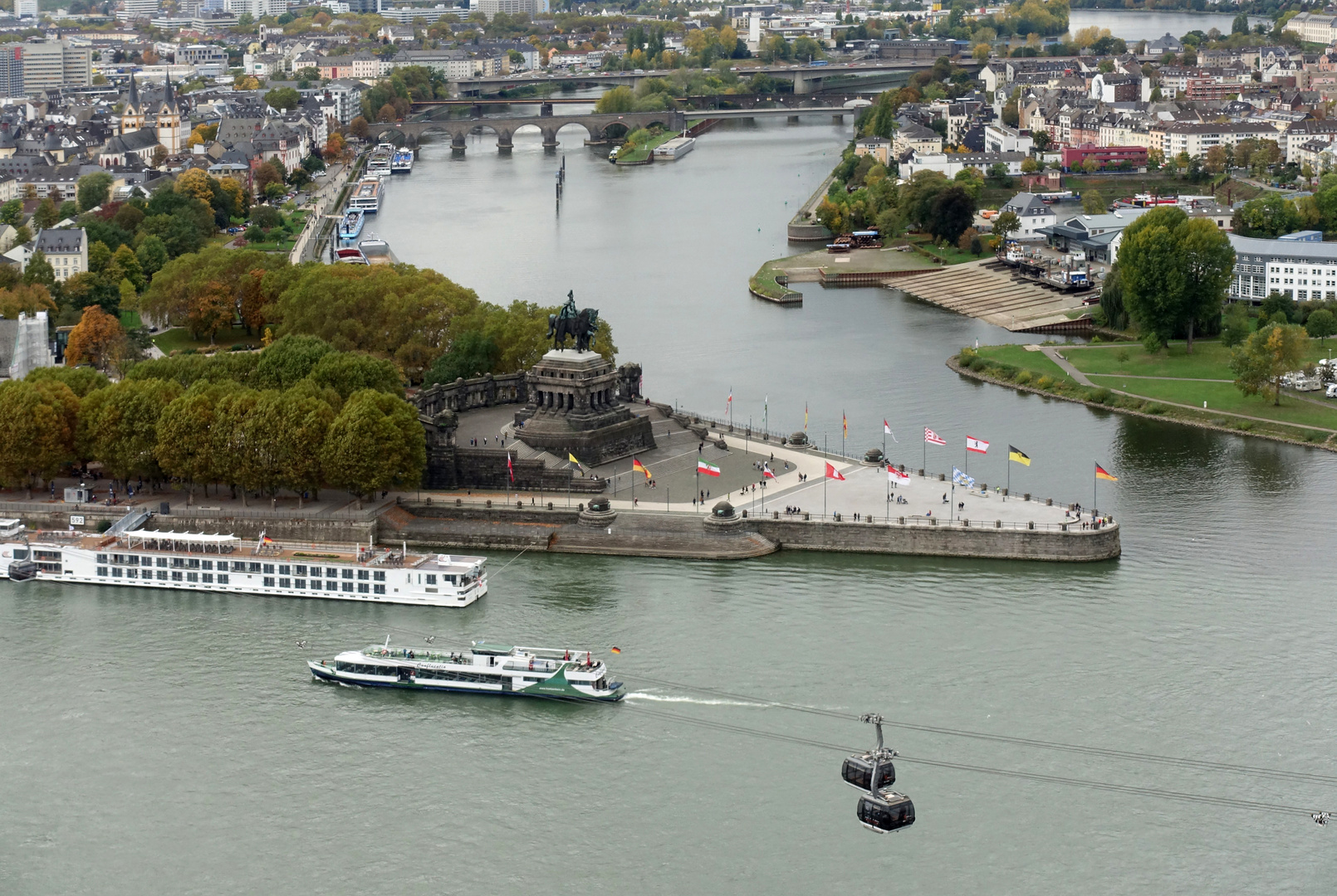 Das Deutsche Eck. Foto & Bild | world, architektur, deutschland Bilder ...