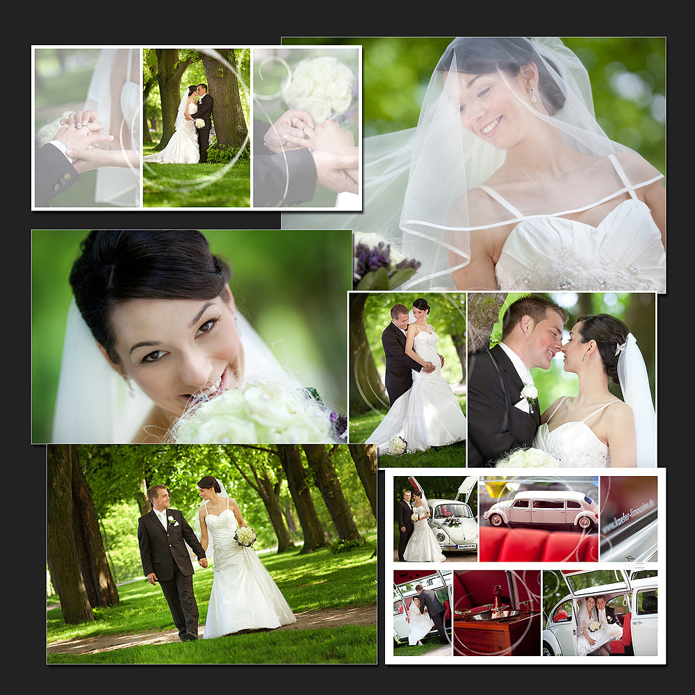 das dreifache Glück... Foto & Bild | hochzeit, collagen, hochzeiten Bilder auf fotocommunity