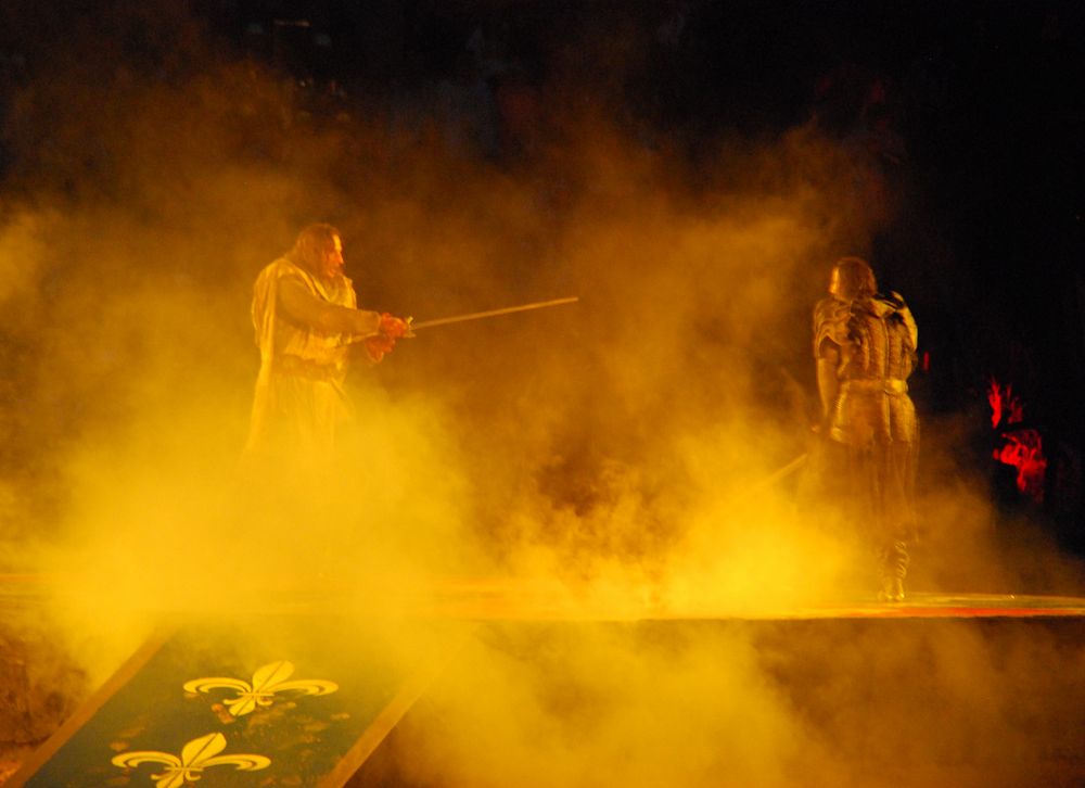 Das Duell Foto & Bild | kunstfotografie & kultur, ritterspiele ...