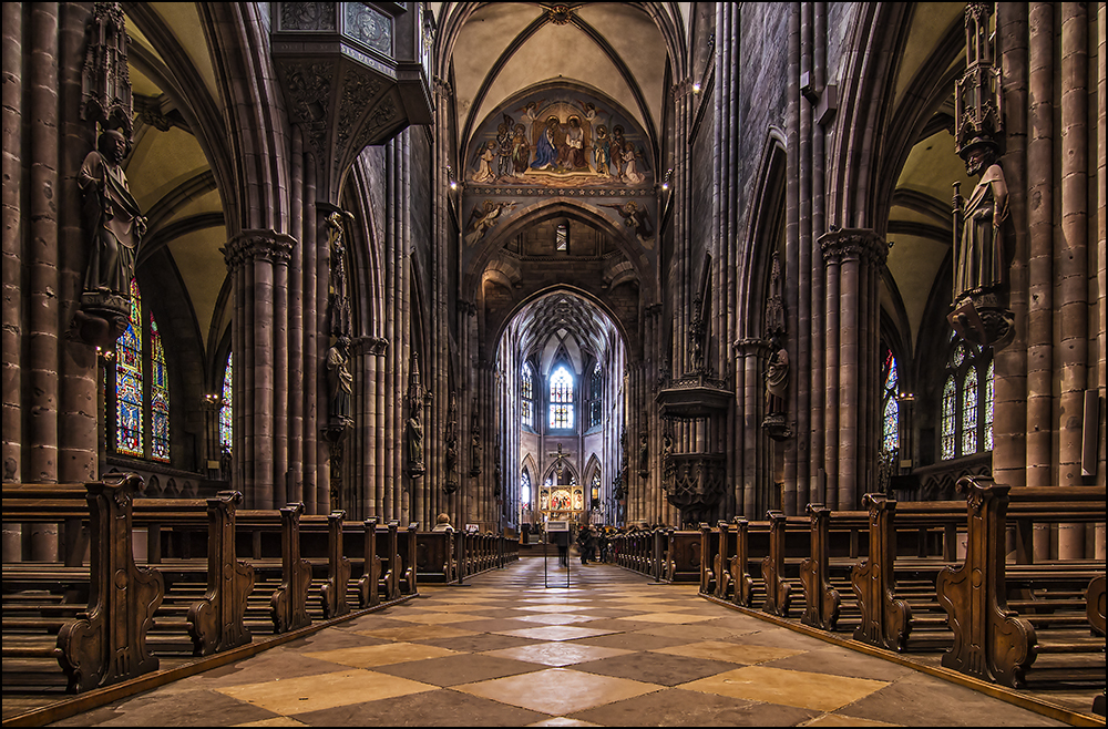 Das Freiburger Münster Foto & Bild | architektur, münster, freiburg ...