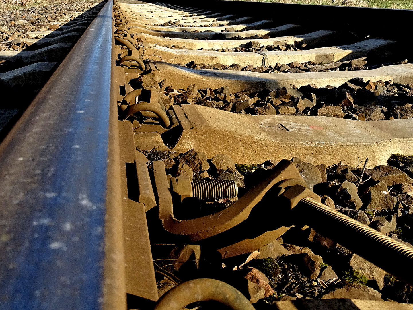 Das Gleis Foto & Bild | gleise, eisenbahn, verkehr & fahrzeuge Bilder ...