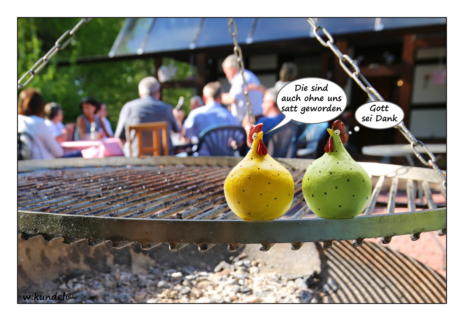 das Grillfest Foto & Bild | fun, spezial, composing Bilder auf ...