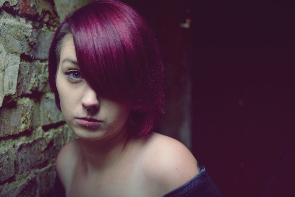 Das Haar... Foto & Bild | outdoor, portrait, model Bilder auf fotocommunity