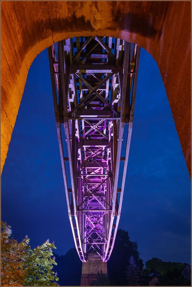 Das Hasselbach-Viadukt in Mansfeld Foto & Bild | architektur ...