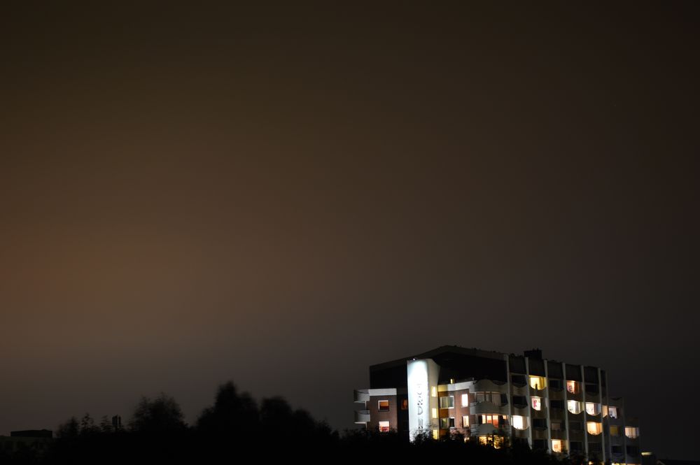 Das Hotel bei Nacht... Foto & Bild | architektur, hotel, nacht Bilder auf fotocommunity