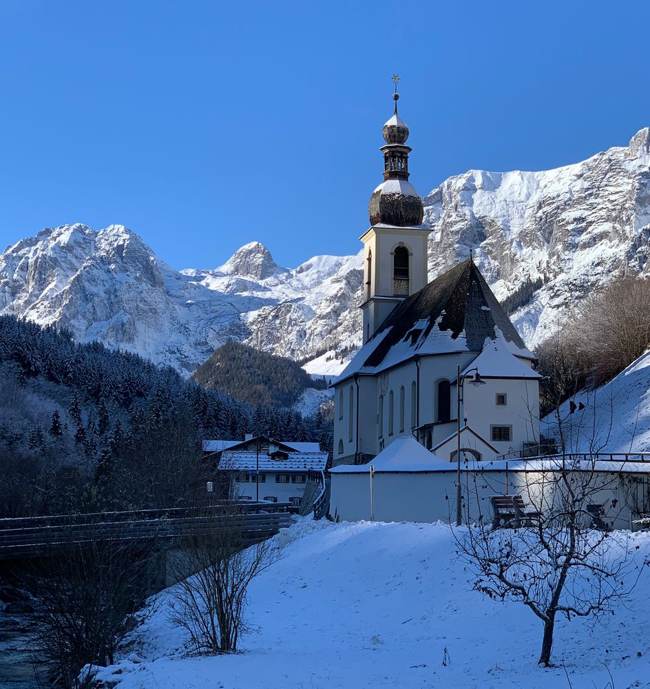 Das Kircherl von Ramsau Foto & Bild | deutschland, europe, bayern Bilder auf fotocommunity