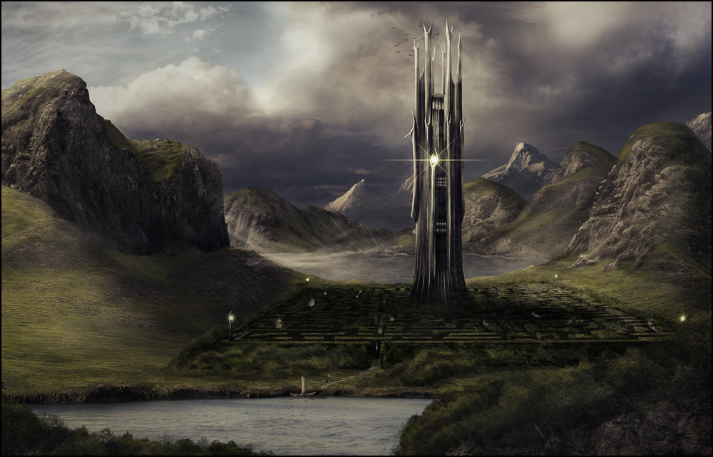 ~ Das Labyrinth ~ Foto & Bild | fotomontage, fantasy mystery, bilder Bilder auf fotocommunity
