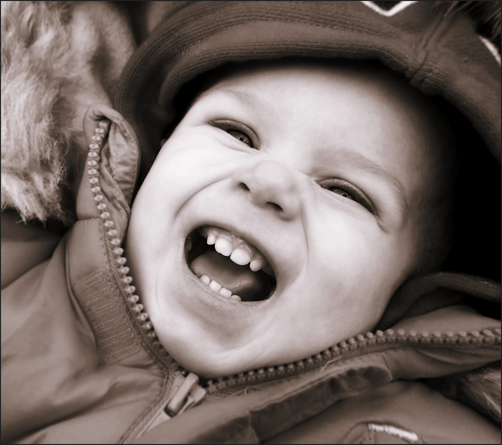 "Das Lachen eines Kindes................................. Foto & Bild ...