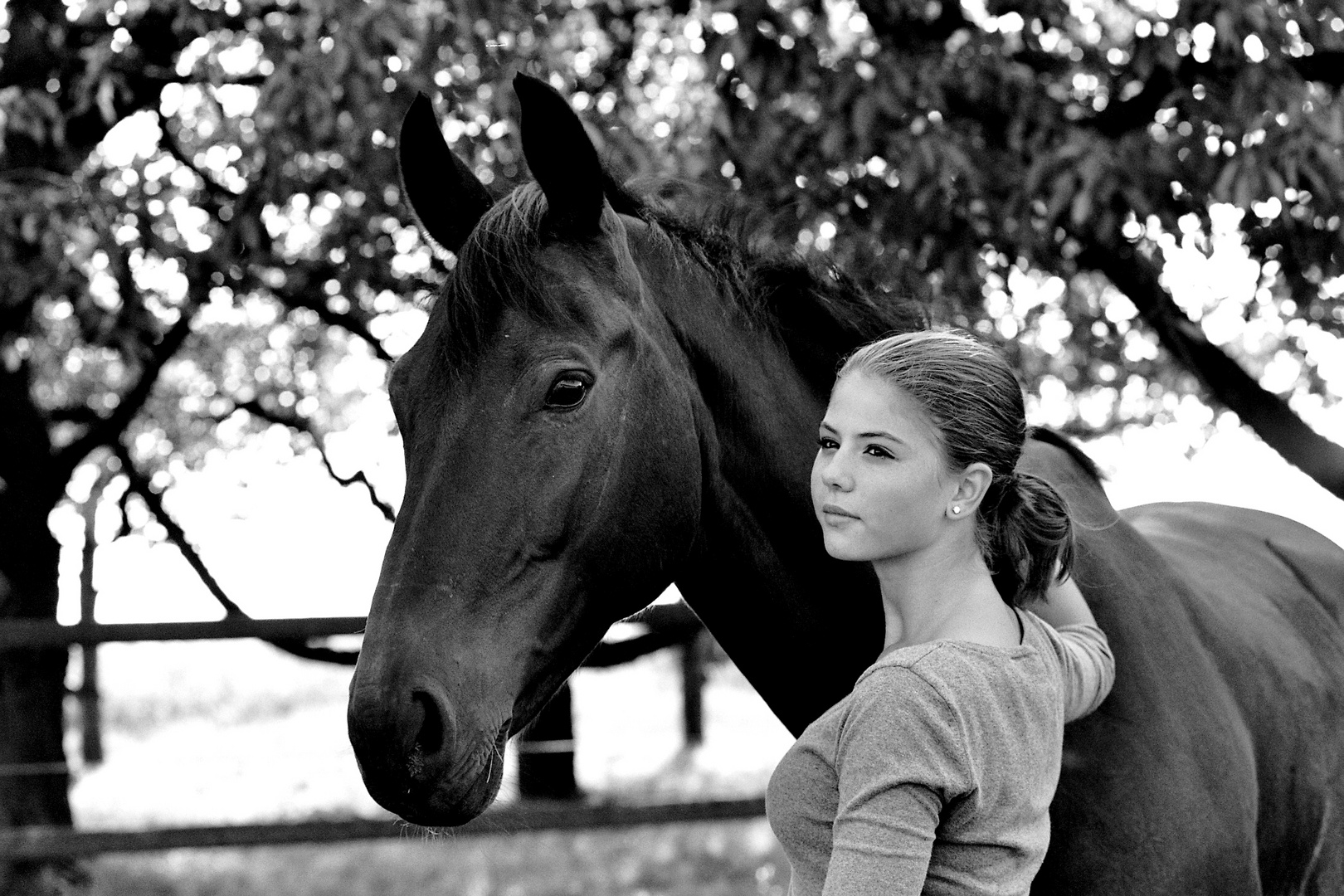 Das Mädchen und ihr Pferd #2 Foto & Bild | erwachsene, menschen in der ...