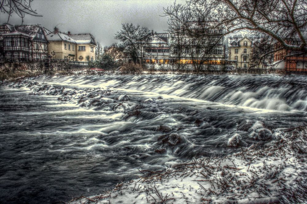 Das Marburger Wehr Foto & Bild | bearbeitungs - techniken, hdri & tm ...