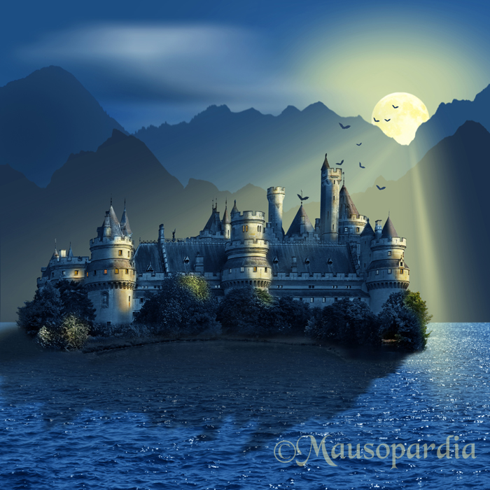 Das mystische Märchenschloss Foto & Bild | fotomontage, fantasy mystery, mystisch Bilder auf ...