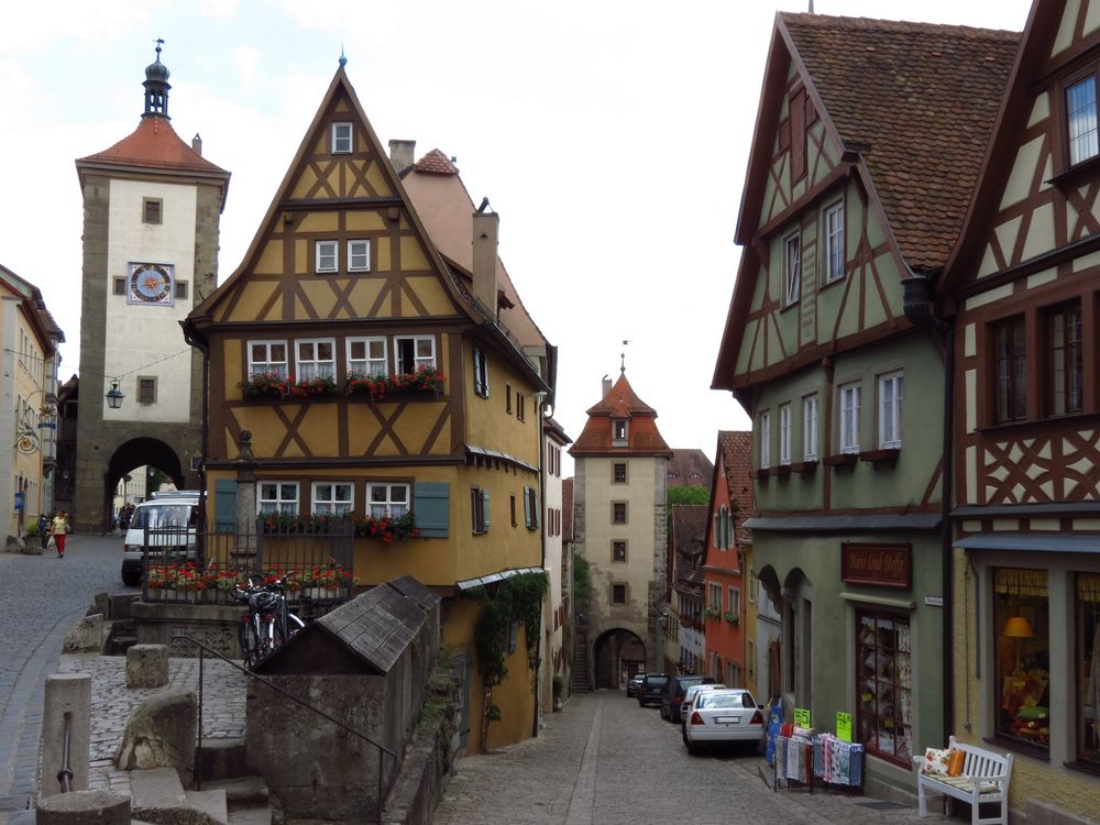 das Plönlein Foto & Bild | architektur, stadtlandschaft, reisen Bilder ...